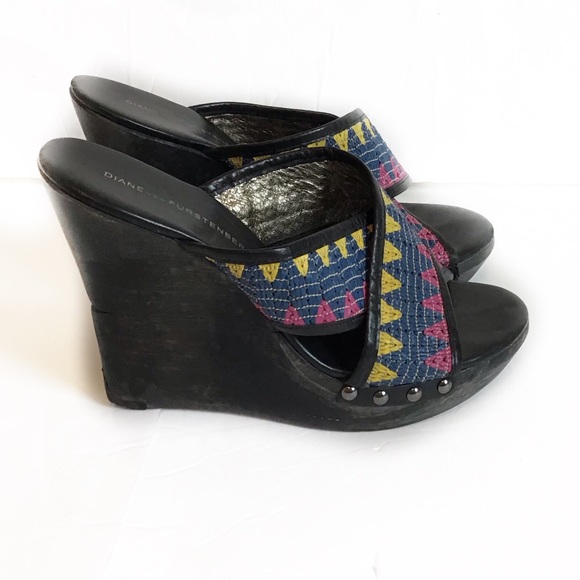 Diane Von Furstenberg | Shoes | Diane Von Furstenberg Fiesta Multi ...